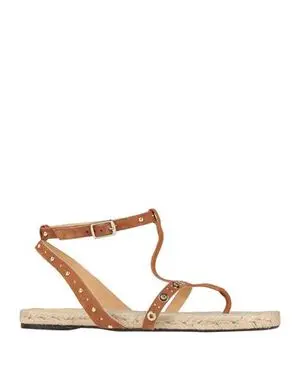 CastaÑer Leather Espadrille Sandals With Embellishments