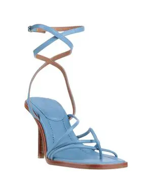 Ba&sh Thong Heeled Sandals - Light Blue