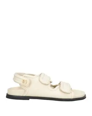Sandro Sandals Size Leather - Off White