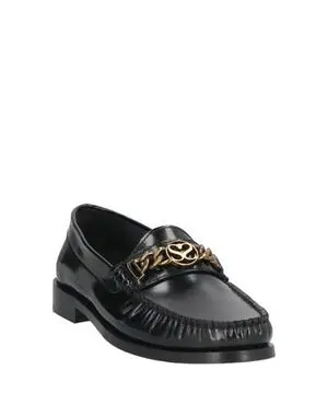 Sandro Loafers In Leather - Black