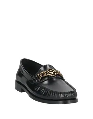 Sandro Loafers In Leather - Black