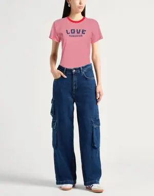 Moschino Striped Cotton T-shirt