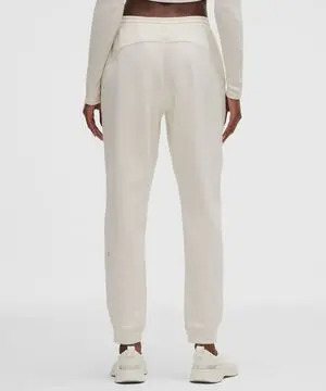 Lululemon Textured Fleece High-rise Jogger - Light Ivory/light Ivory