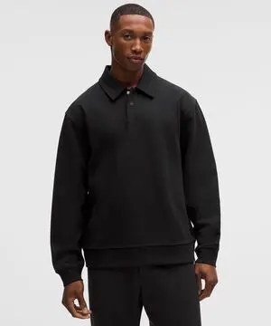 Lululemon Grand Standard Long-sleeve Polo - Black