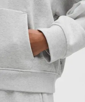 Lululemon Relaxed Fit Superloft Hoodie - Heathered Core Ultra Light Grey