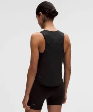 Lululemon Lightweight Waist-length Running Tank Top - Black