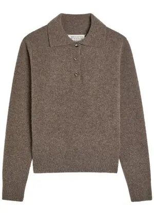 MAISON MARGIELA Wool Polo Jumper