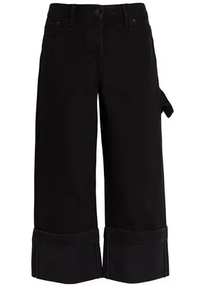 Simone Rocha Turn-up Cropped Jeans