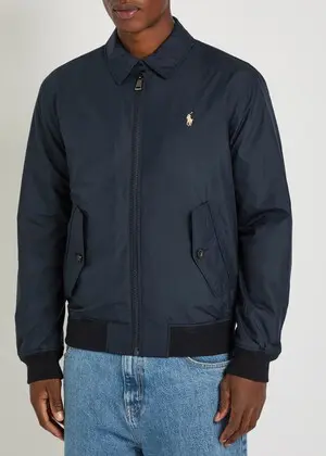 Polo Ralph Lauren Brushed Poplin Bomber Jacket