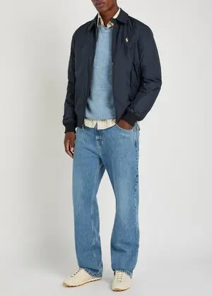 Polo Ralph Lauren Brushed Poplin Bomber Jacket