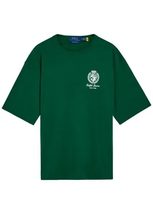 Polo Ralph Lauren Printed Crest Cotton T-shirt