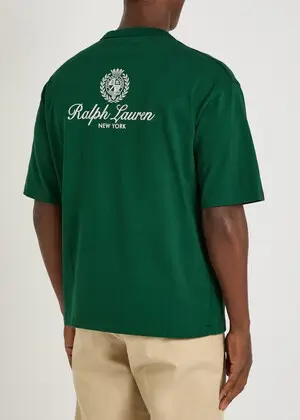 Polo Ralph Lauren Printed Crest Cotton T-shirt