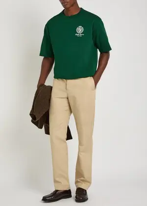 Polo Ralph Lauren Printed Crest Cotton T-shirt