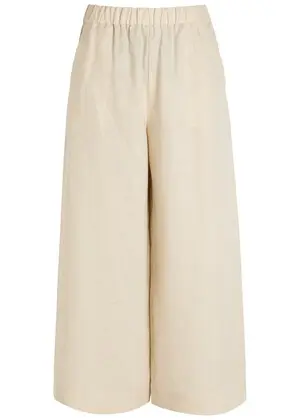 Max Mara Linen Trousers - Off White