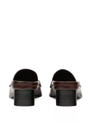 MAISON MARGIELA Swing Toe Penny Leather Mules