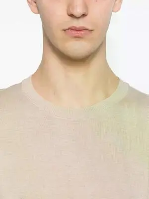 Tagliatore Crew-neck Short-sleeve T-shirt - Neutrals