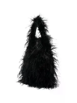 YVES SALOMON Feather Shoulder Bag