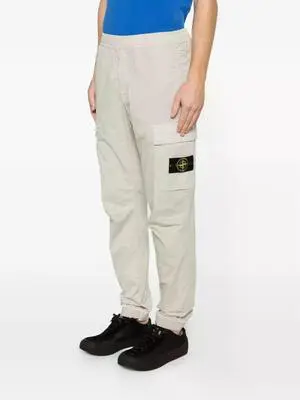 Stone Island Logo-patch Cargo Trousers