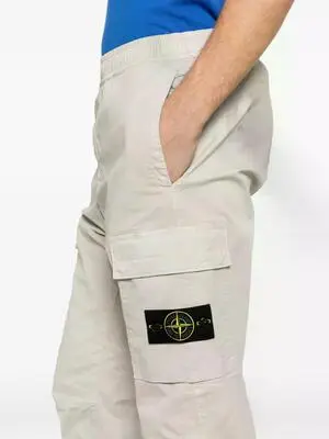 Stone Island Logo-patch Cargo Trousers