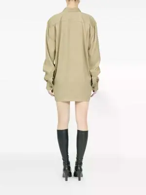 MAISON MARGIELA Button-up Shirt Dress - Neutrals