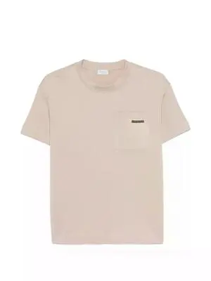 Brunello Cucinelli Chest Pocket T-shirt - Neutrals