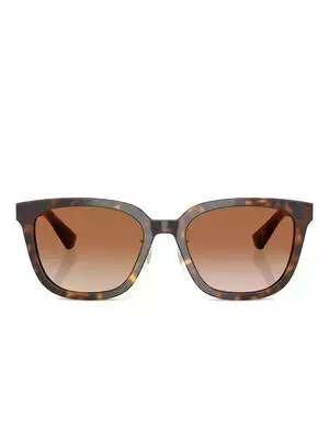 Burberry Tortoiseshell Square-frame Sunglasses - Brown
