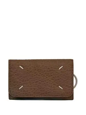 MAISON MARGIELA Leather Key Holder - Brown