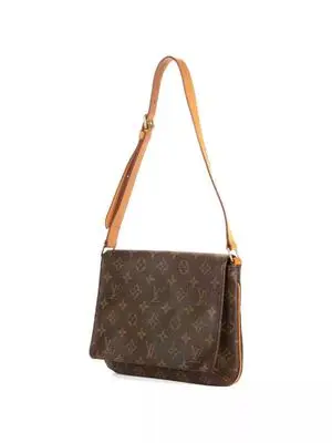 LOUIS VUITTON Musette Tango Shoulder Bag - Brown