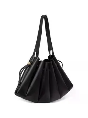 THEMOIRE Calipso Pleated-effect Shoulder Bag