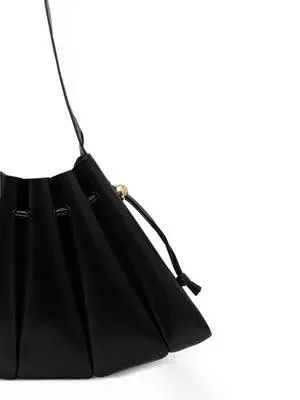 THEMOIRE Calipso Pleated-effect Shoulder Bag