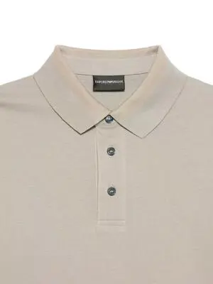 Emporio Armani Short-sleeve Polo Shirt - Grey