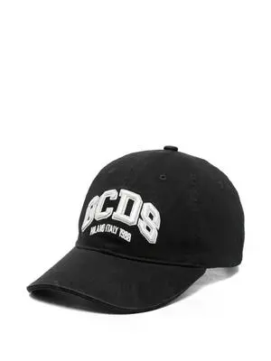 Gcds Logo-embroidered Baseball Hat - Black
