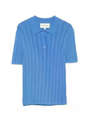 Eric Bompard Ribbed Polo Shirt