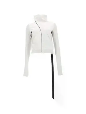 Rick Owens Zip Sweatshirt - White