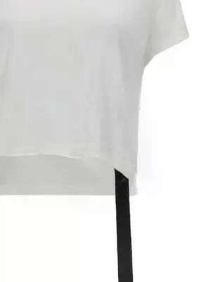 Rick Owens Strap-detail T-shirt - White