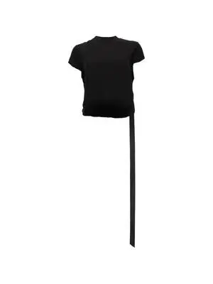 Rick Owens Strap-detail T-shirt - Black
