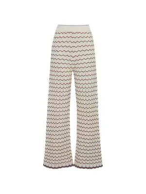 Cara Cara Hunter Zigzag Trousers - Neutrals