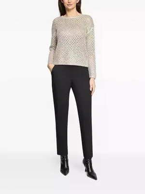 BETTY BARCLAY Openwork Knit Sweater