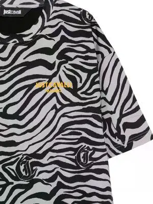 Just Cavalli Zebra-pattern T-shirt