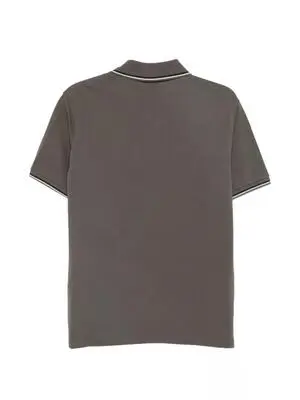 Emporio Armani Stripe-trim Polo Shirt