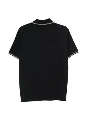 Emporio Armani Stripe-trim Polo Shirt