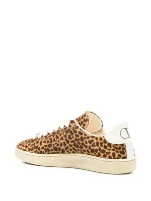 Valentino Garavani Leopard Print Sneakers - Neutrals