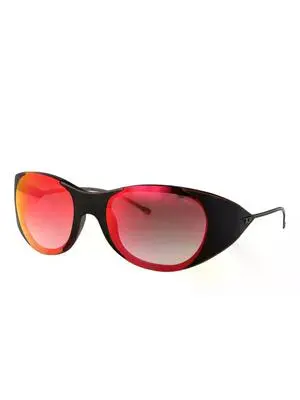 DIESEL Oval Frame Sunglasses