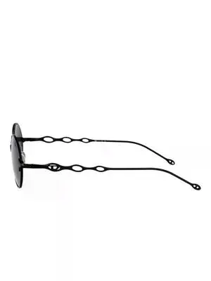DIESEL® Oval-frame Sunglasses - Black