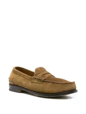 Premiata Suede Penny Loafers