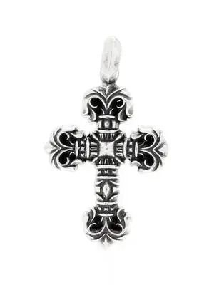 Chrome Hearts Filigree Cross Pendant - Silver