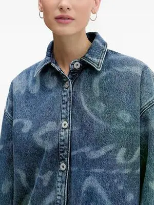 Hugo Buttoned Patterned Shirt