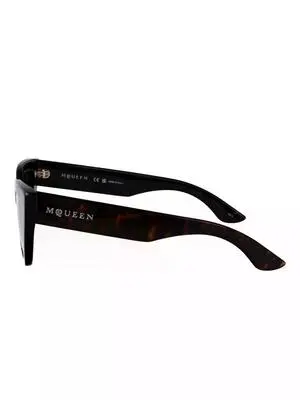 Alexander McQueen Cat-eye Acetate Sunglasses - Brown