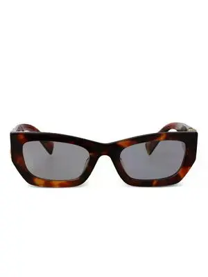 Miu Miu Tortoiseshell Frame Sunglasses - Brown