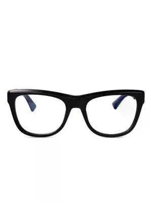 Saint Laurent Rectangle-frame Glasses - Black